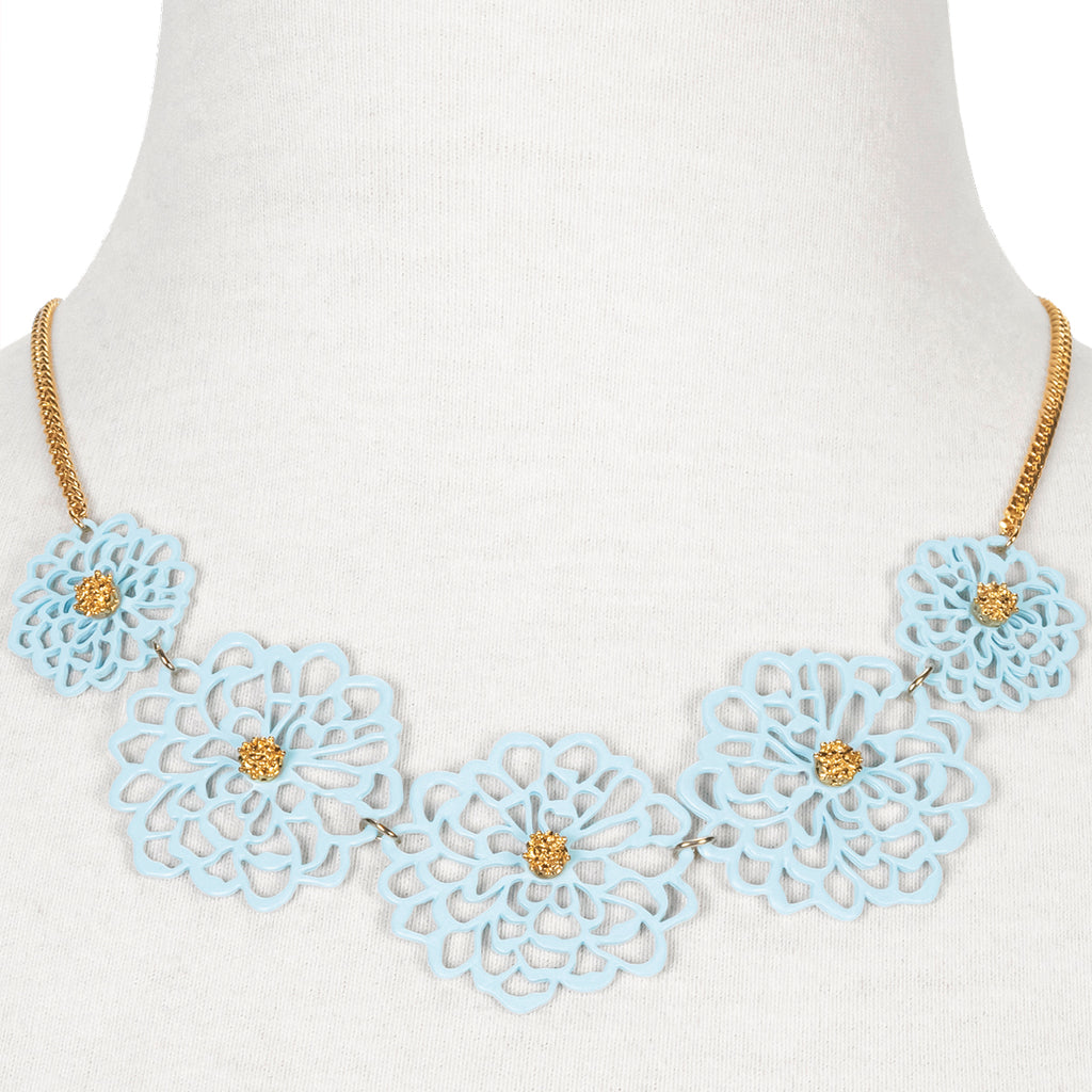 Peony Petal Cut-Out Necklace – Leon Levin